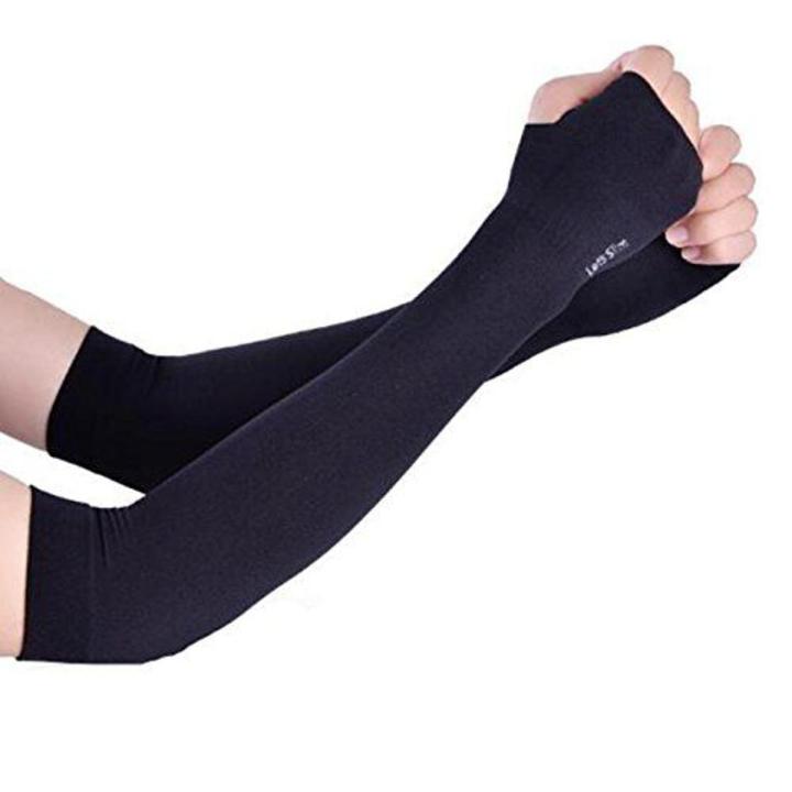 Long Arm or hand Sleeves for both male female - Black | Daraz.com.bd