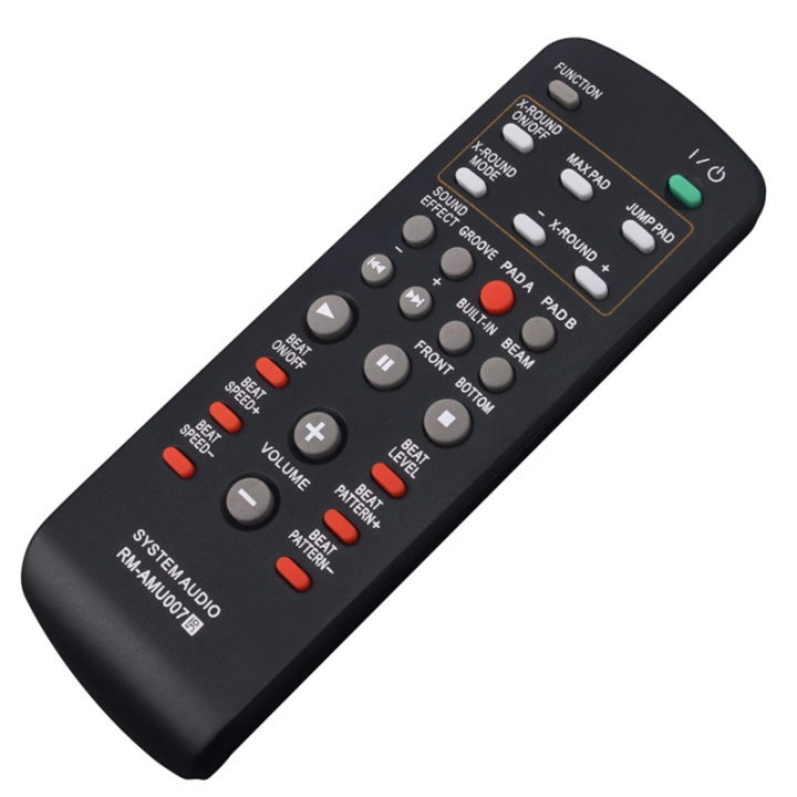1 PCS RM-AMU007 Remote Control Black Plastic for Sony System Audio HCD ...
