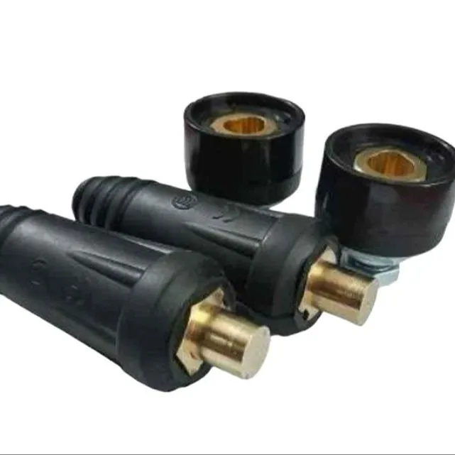 Male/Female Quick Fitting Welding Machine Cable Connector Plug Socket ...