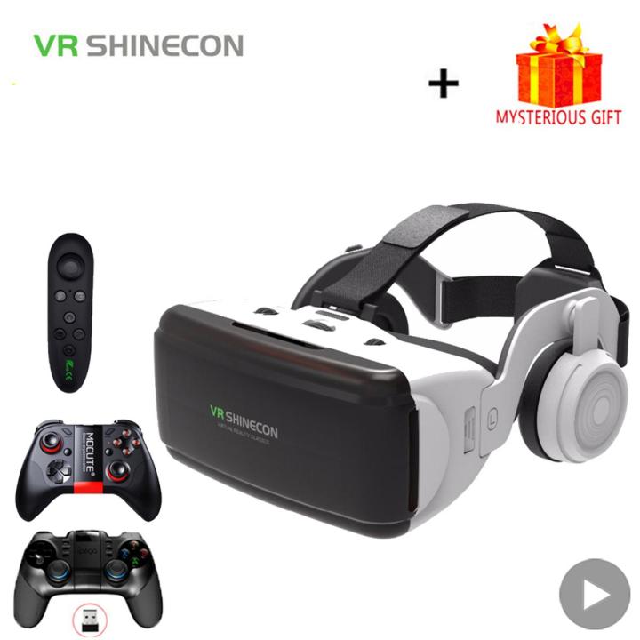 VR Shinecon Casque Helmet 3D Glasses Virtual Reality For Headset ...