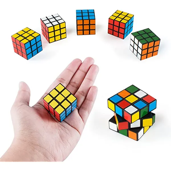 Exclusive Plastic Rubik's Cube( Small Size) - Multi-color | Daraz.com.bd