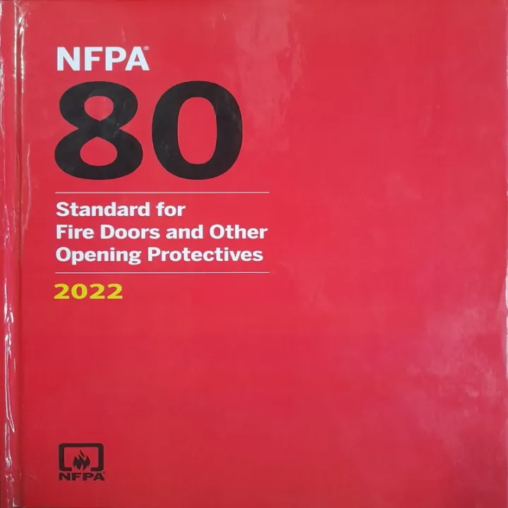 NFPA 80 Standard for Fire Doors and Other Opening Protectives | Daraz ...