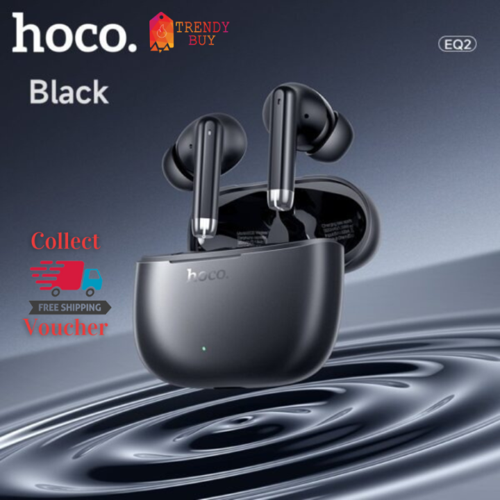 HOCO EQ2 TWS Wireless Bluetooth 5.3 Touch Control Earphone with ...