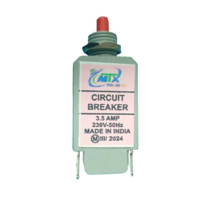 3.5A Grinder RESET SWITCH Mixer Grinder Circuit Breaker For Electrical ...