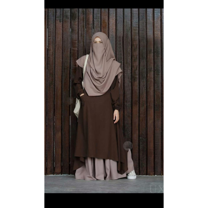 Stylish nikab wear// islamic wear// hijabi set // borka collection ...