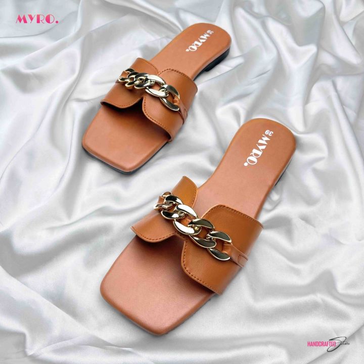 Sunseek Chain Brown Slide | Daraz.com.bd