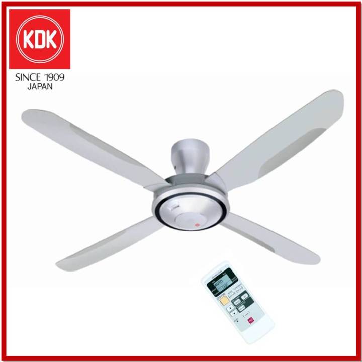 KDK V56VK Super Deluxe Ceiling Fan with Remote | 56 inch | Grey | Daraz ...