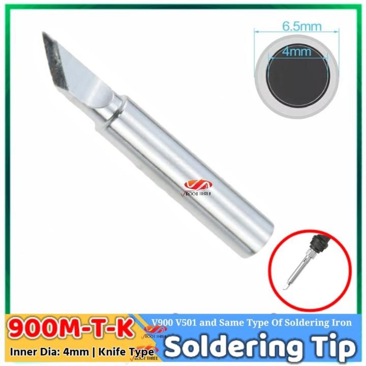 DIY KD 900M-T-I Type Electric Soldering Iron Replacement Tips Lead Free ...