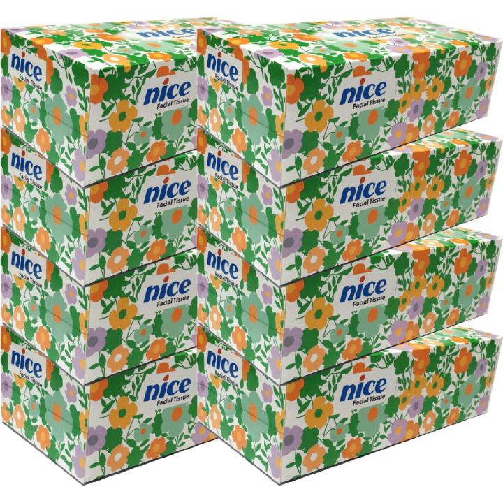 nice Perfumed Facial Tissue (120 Pcs x 2 Ply), S2: 8 Boxes | Daraz.com.bd