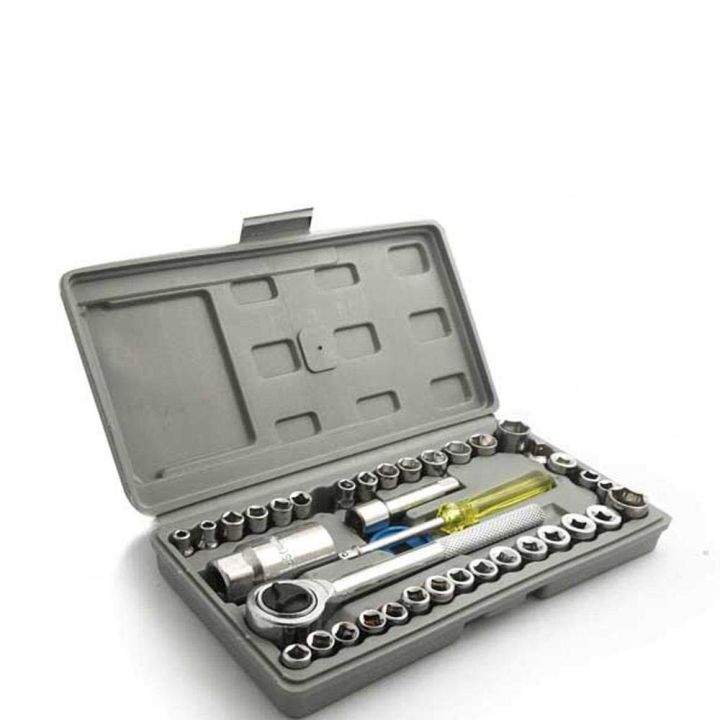 40 pcs socket set, Screwdriver and Socket Set, 40 Pcs Combination ...