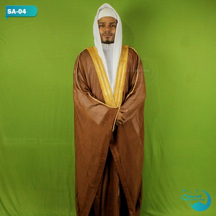 Coffee Color Comfortable Imam Dress Aabakaba Thobe For Men || Arab ...