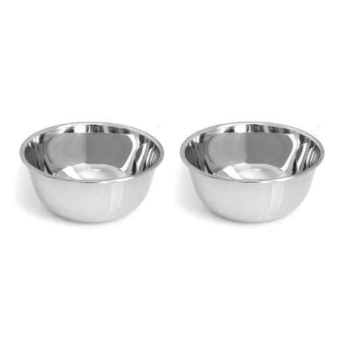 Stainless Steel Solid Bati/Small Bowl set/Soto Bati set/Mini Bowl set-2 ...