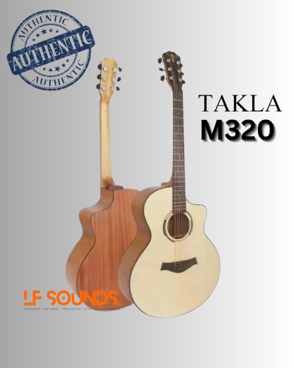 Takla M320 NEW Design Acoustic Guitar 41'' (Grand Auditorium Size ...