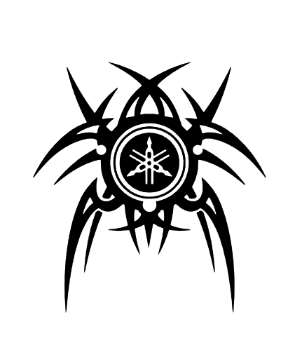 Yamaha fire logo Sticker for bike | Daraz.com.bd