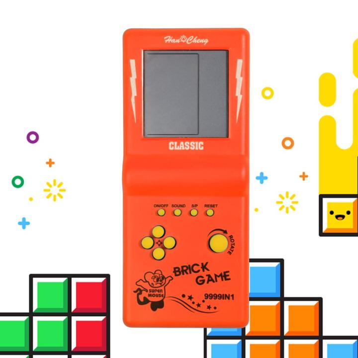 DAMILE B8050 Gameboy Brick Game Classic Fun Tetris Hand Held LCD Retro ...