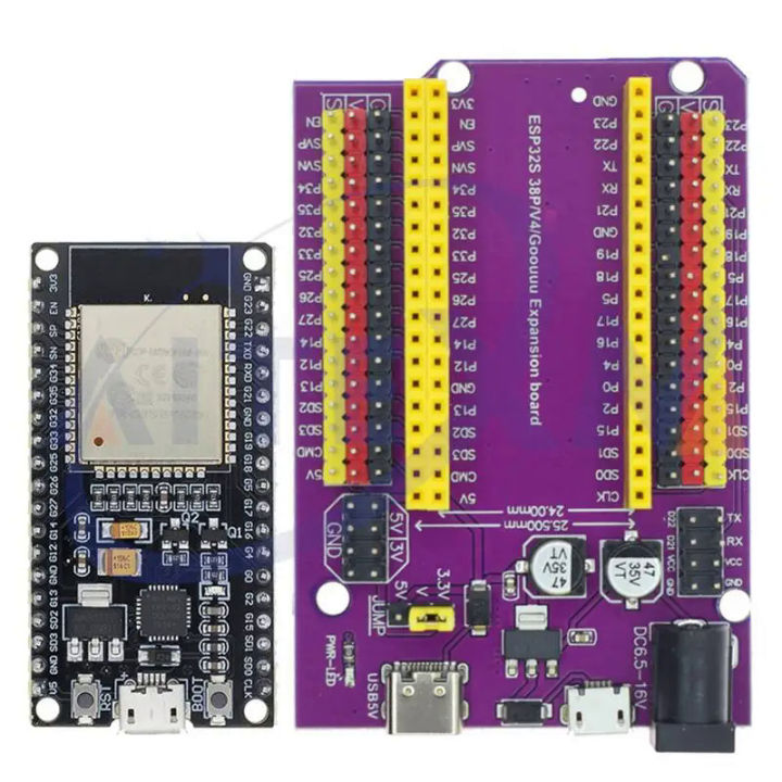 ESP32 Development Board TYPE-C/MICRO USB CP2102 WiFi Bluetooth Dual Core ESP32-DevKitC-32 ESP ...