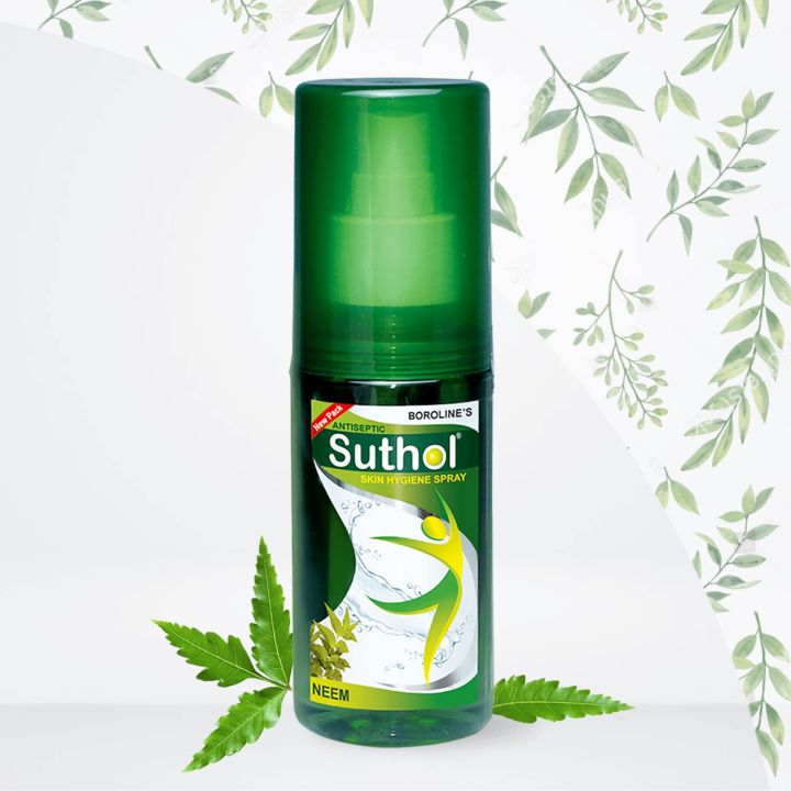 BOROLINE's Suthol Active Neem Spray 100ml | Stops Skin Irritations ...