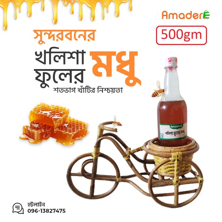 Sundarbaner Khalisha Flower Honey 500gm | Daraz.com.bd
