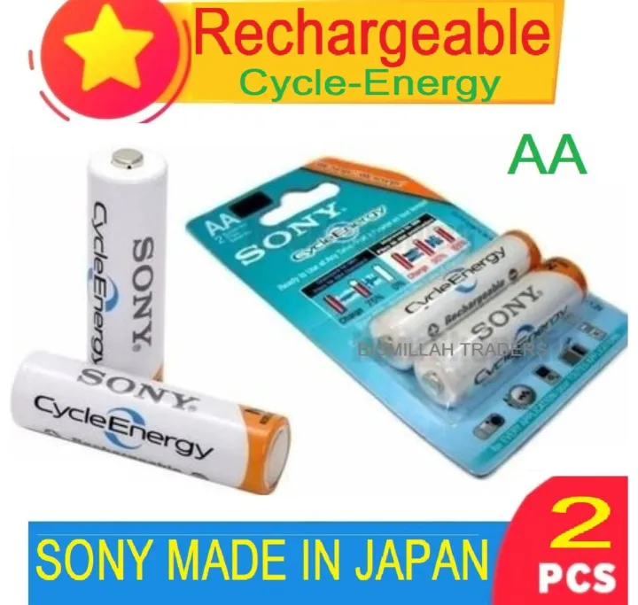 Rechargeable Pencil battery Cycle Energy battery Sony Cycle Energy ...