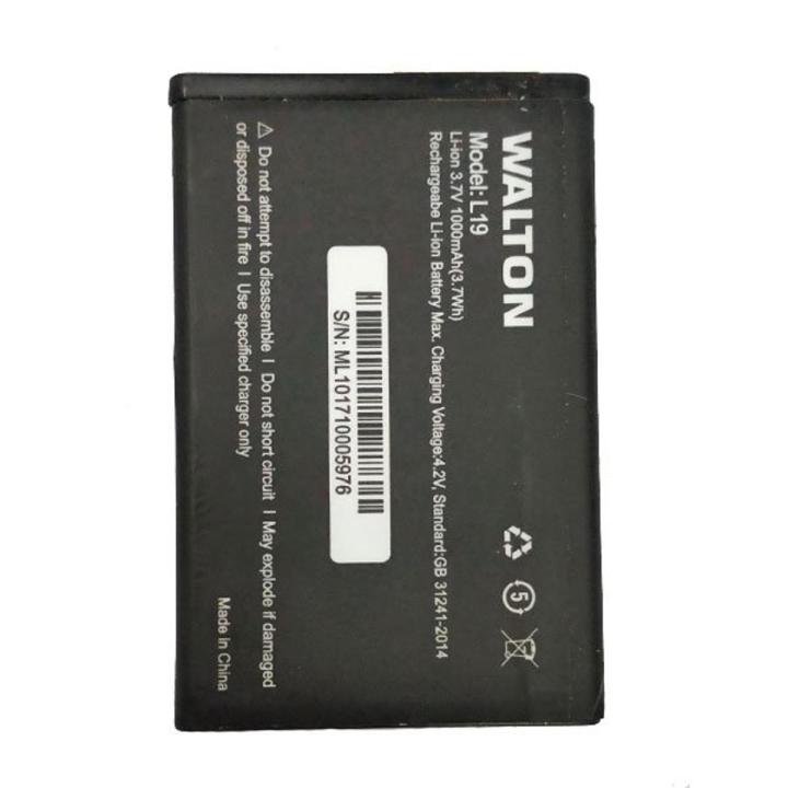 Mobile Battery for WALTON L19 Li-ion Battery 3.8v 1000mAh | Daraz.com.bd