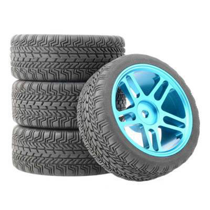 For RS4 FW06 D4 1/10 Wheel Flat Sports Car General Racing Tire,Blue ...