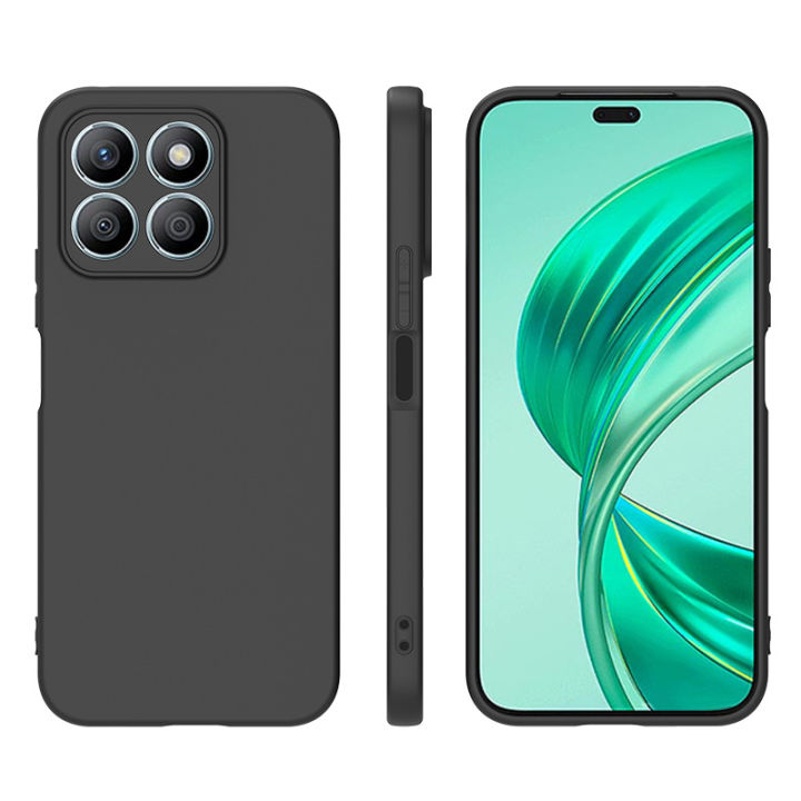 Honor X8b Liquid Silicon Case Phone Full Camera Bumper Back Shockproof ...