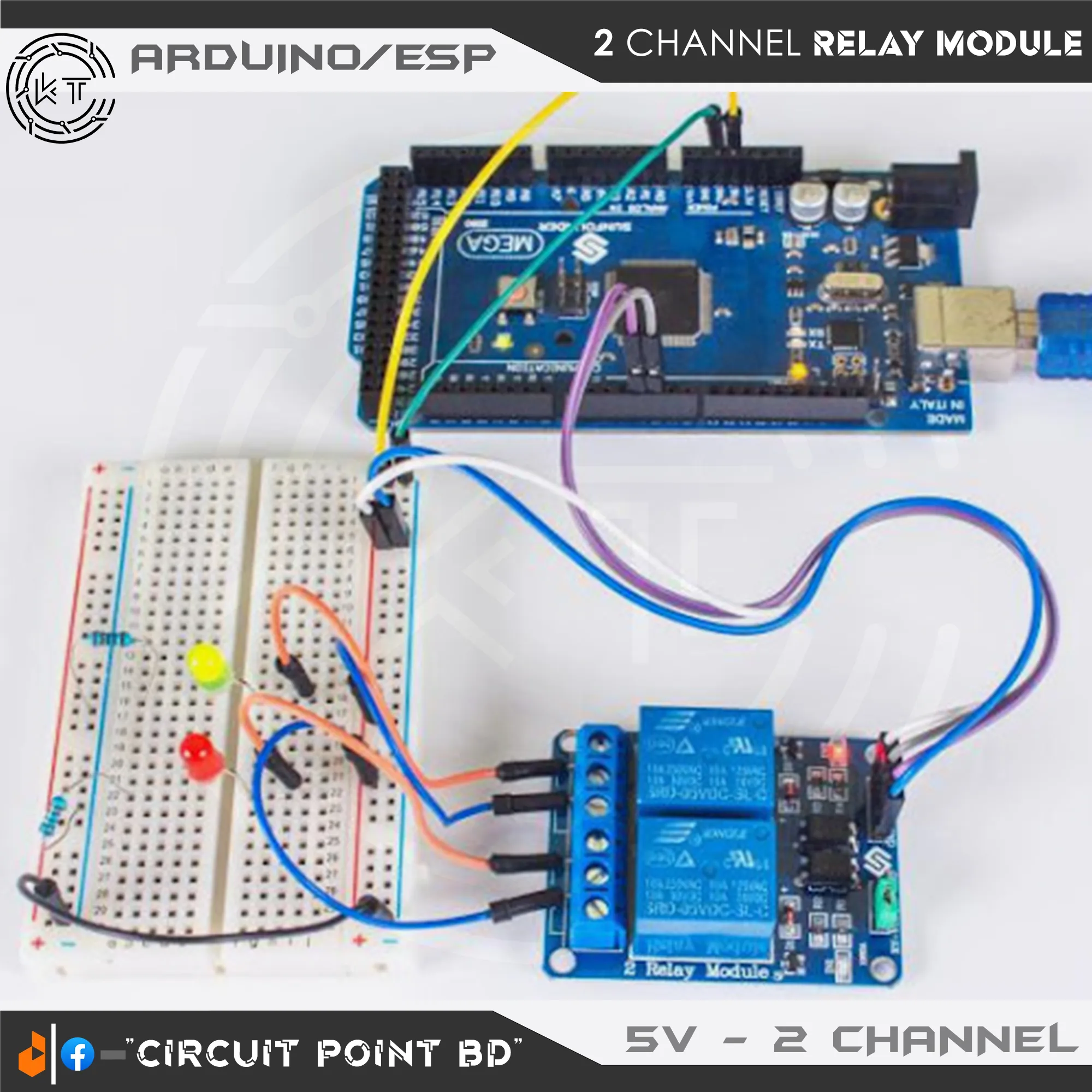 DC 5-12V 2 Channel / Double Channel Relay Module Interface With AC 220V ...