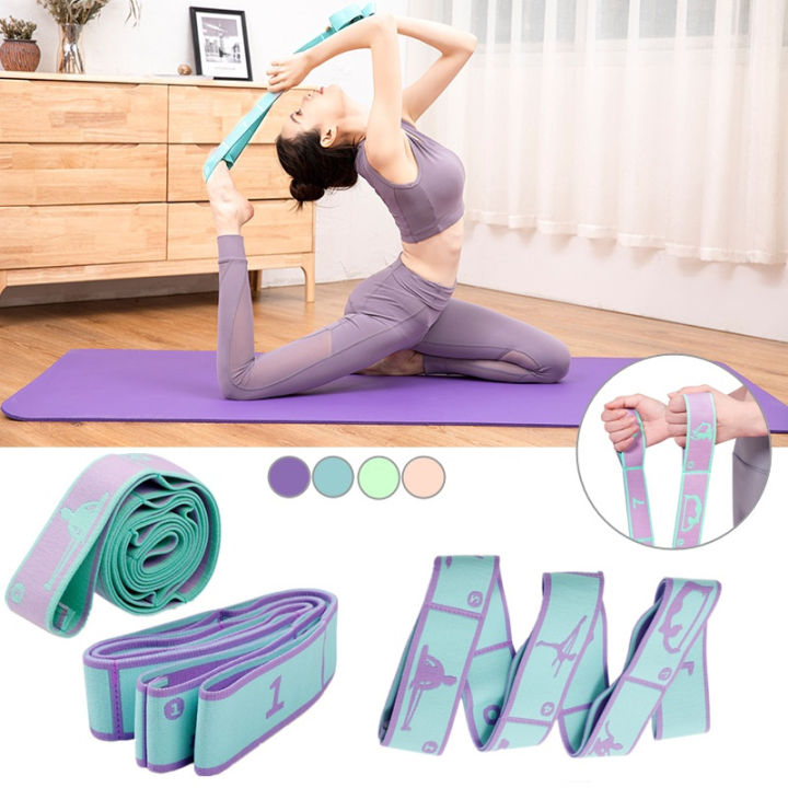 Yoga Multi Stage Stretching Band Dance Training Shaping Beauty Body ...