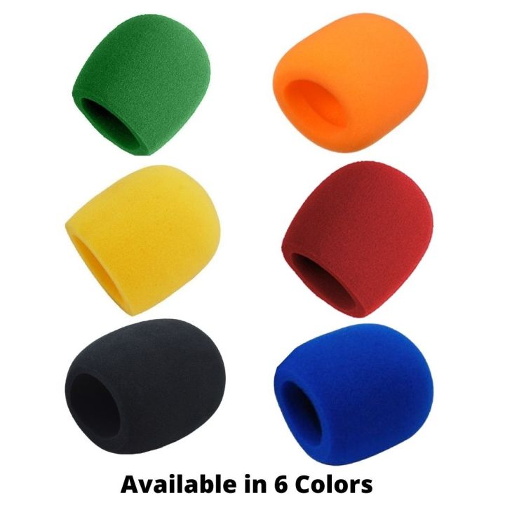 Handheld Microphone Foam Windscreen 80x60x35mm, Thick Soft Foam Cover ...