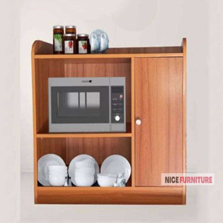 Microwave Oven Rack | Multi-functional Crockery storage Cabinet ...