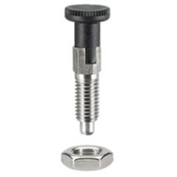 M10 Stainless Steel Self Locking Index Plunger Pin With Self Locking ...