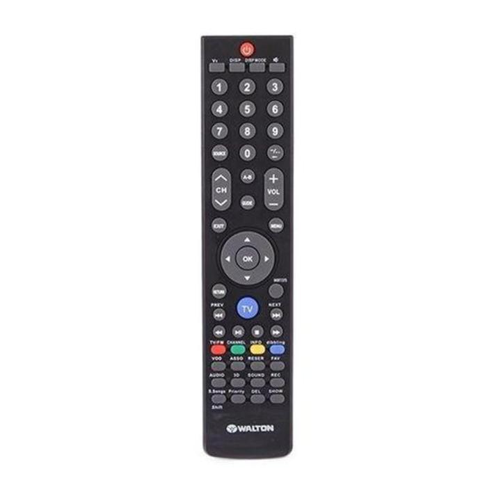 Walton LED/LCD Smart TV Remote - Black | Daraz.com.bd