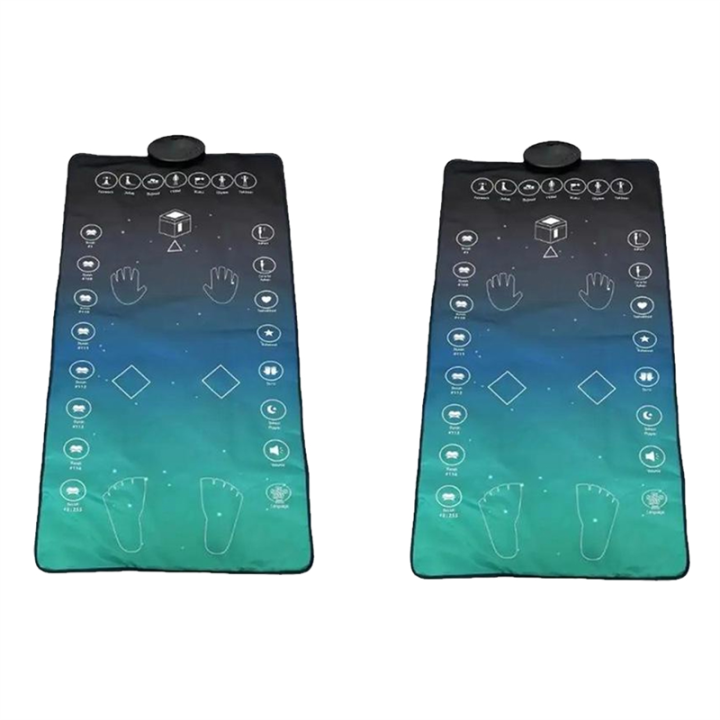 2 Pcs Electronic Prayer Carpet Muslim Adult Worship Carpet Led Prayer ...