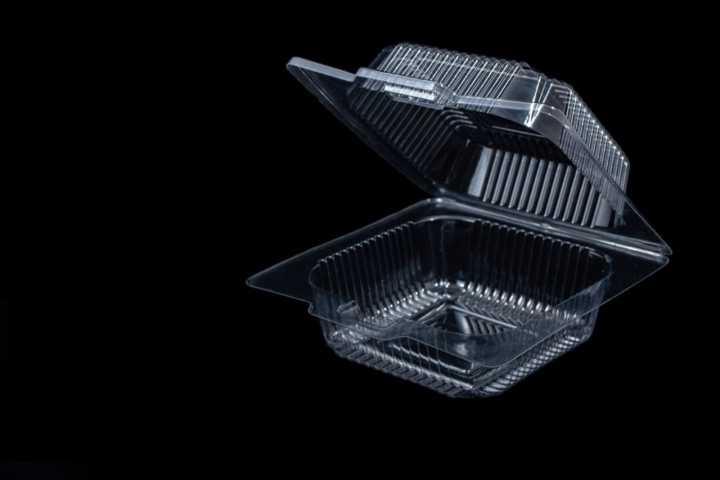 One-time Disposable Plastic Food Burger Box Transparent -200 Pcs ...