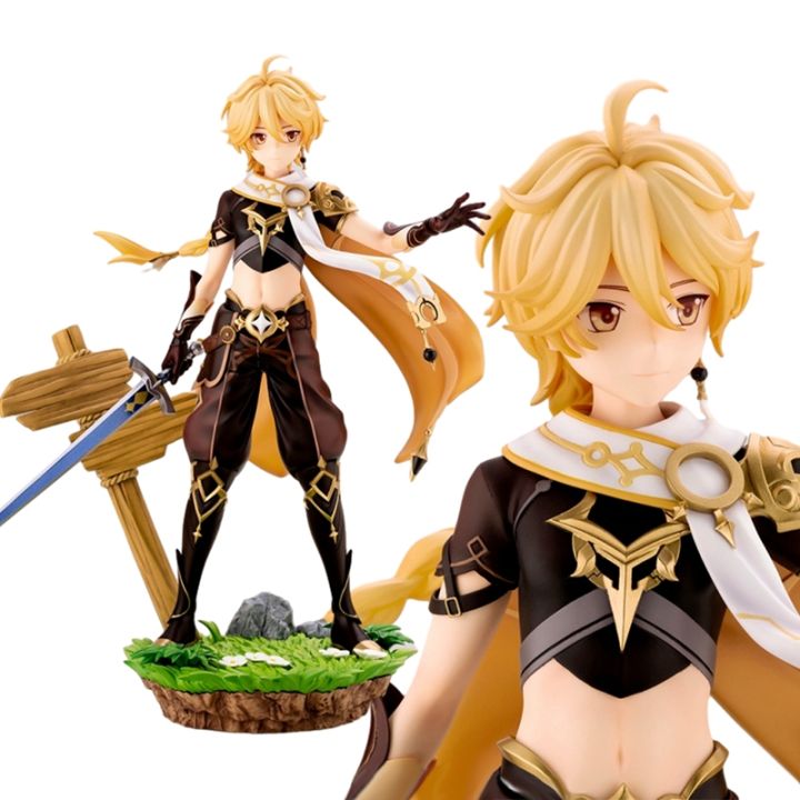 Relax every day 20cm Genshin Impact Aether Anime Figure Genshin Impact ...