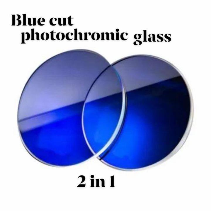 Blue Cut Photocromic Blue Coating Optical Resin Lens | Daraz.com.bd
