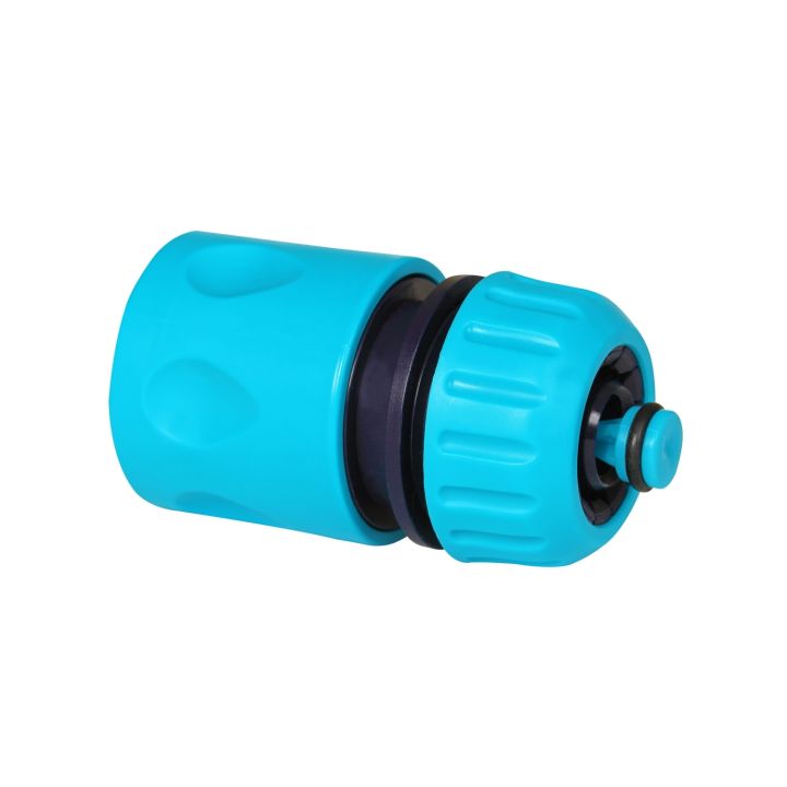 1-Pc 16mm Sealing Hose End Connector Adapter with Non-Return Valve, 1/2 ...