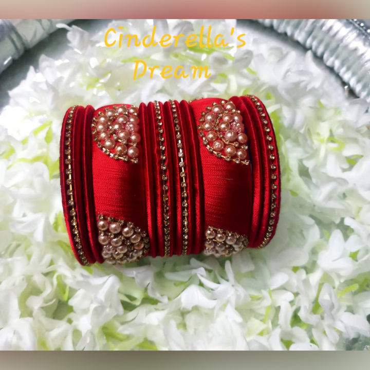 Indian Kundun Work Churi-Red | Daraz.com.bd