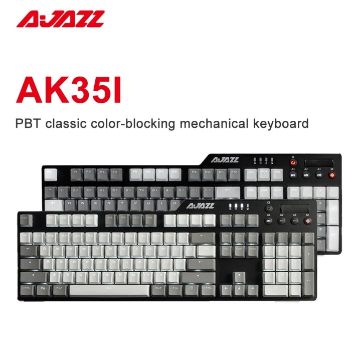 AJAZZ AK35I Gaming Mechanical Keyboard 104 Keys Full Hot Swappable ...