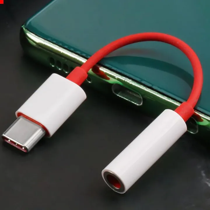 Oneplus Usb Type C To 3 5 mm Headphone Jack Adapter Audio Aux Cable Phone Accessories | Daraz.com.bd