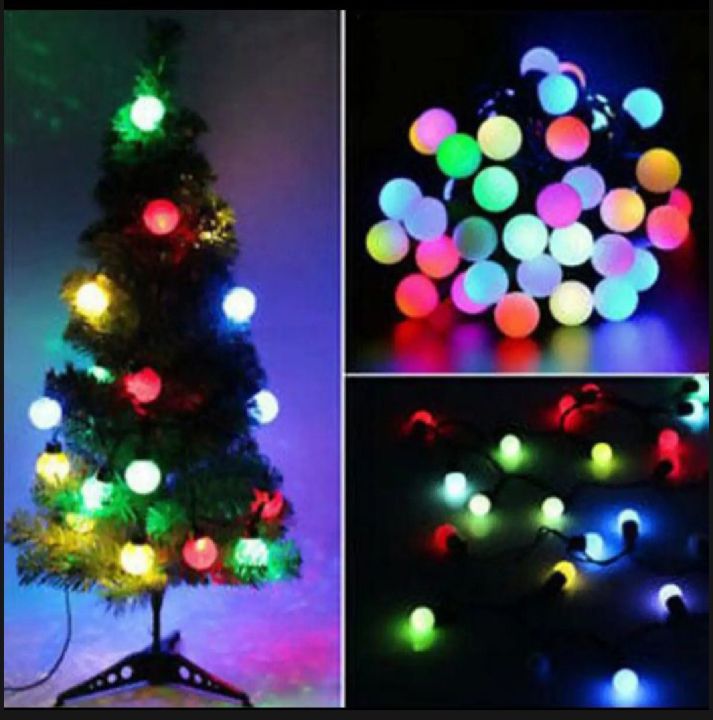 28 Led Color Changing Fairy Lights, Led Ball Shaped String Fairy Lights ...