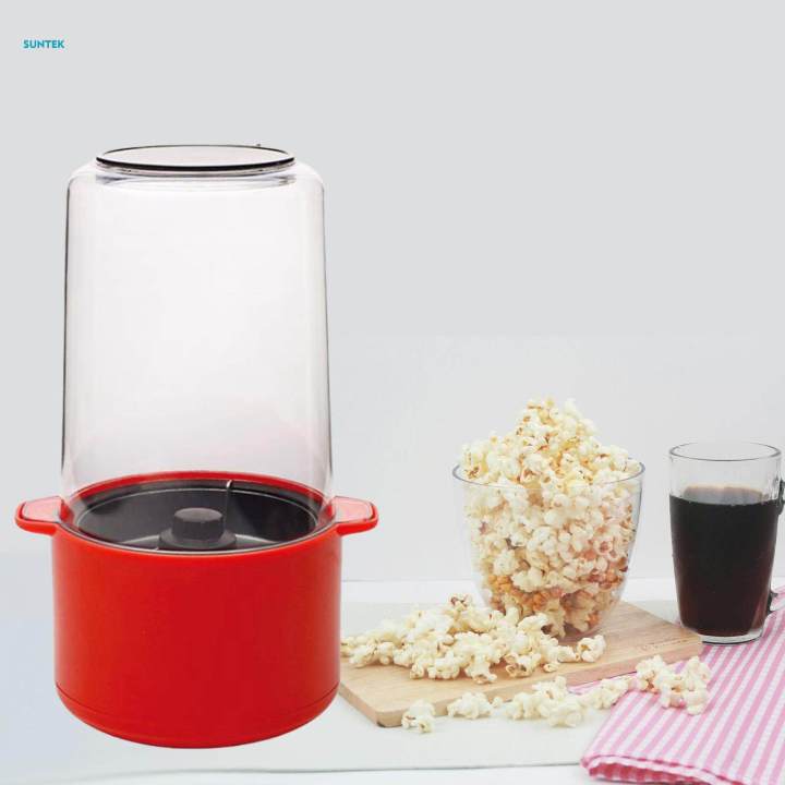 Popcorn Popper Electric DIY Efficient Corns Popper for Dorm Camping ...