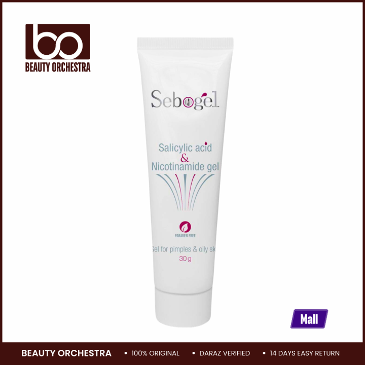 Sebogel Salicylic Acid & Nicotinamide Gel - 30g | Daraz.com.bd