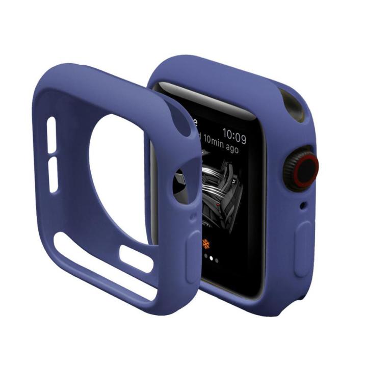 Apple Watch Series 1 2 3 4 5 6 SE 7 Soft Silicone Case Full Protection ...