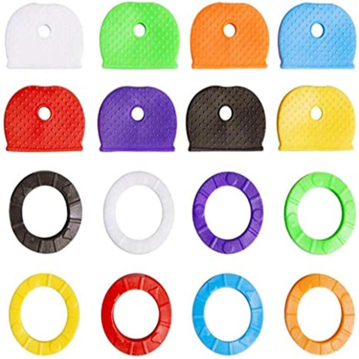 Newest 10pcs Bright Colors Hollow Silicone Soft Key Cap Covers Topper ...