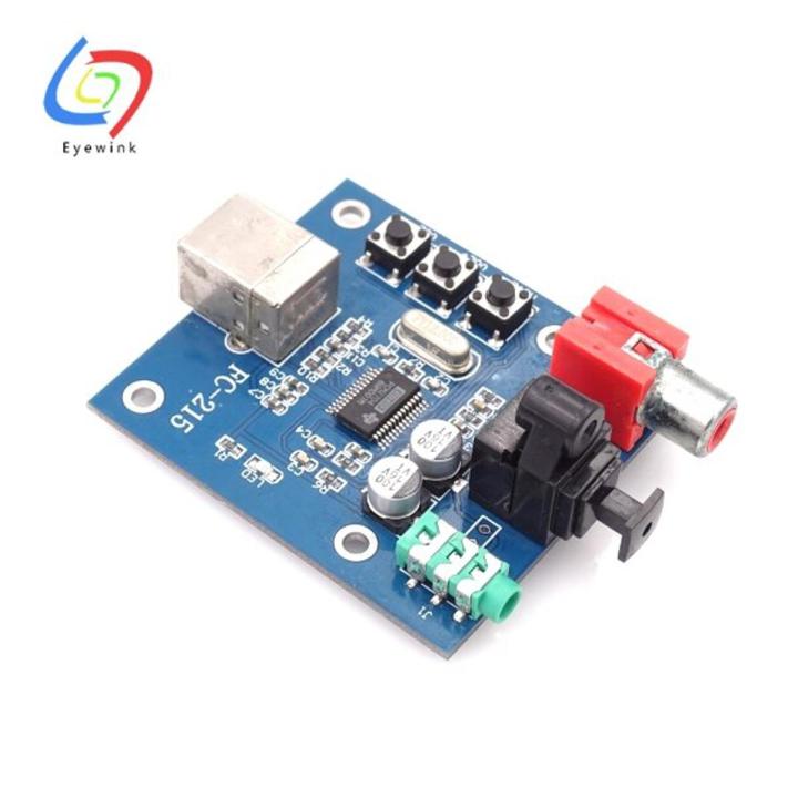 【happy one】USB DAC S/PDIF Sound Card Decoder Board 3.5mm Output F/PC ...