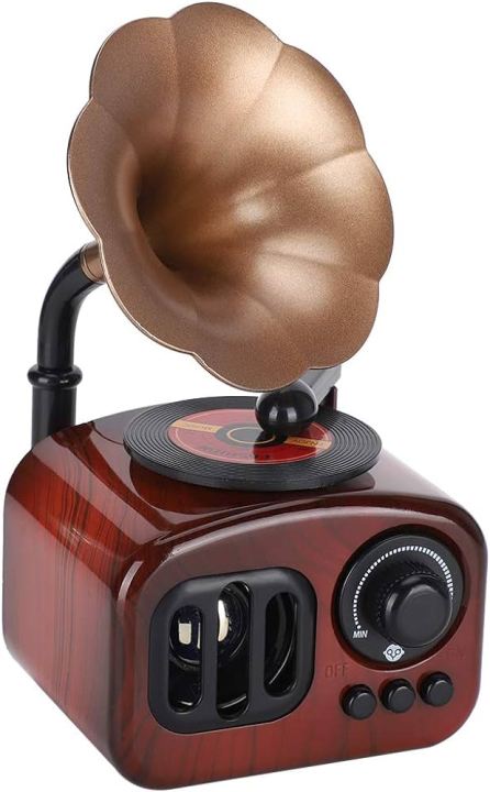 Musical Box Miraculous Retro Music Box Phonograph-Shaped Music Box ...