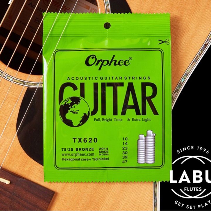 Orphe TX620 Acoustic Guitar Strings Gold | Daraz.com.bd