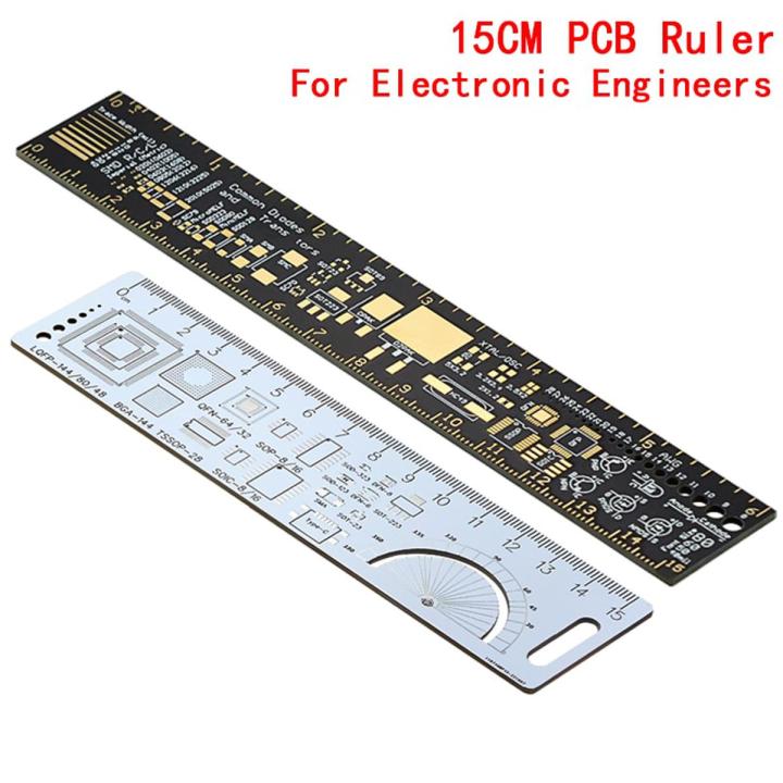 Pcb Ruler For Electronic Engineers For Geeks Makers For Arduino Fans Pcb Reference Ruler Pcb 