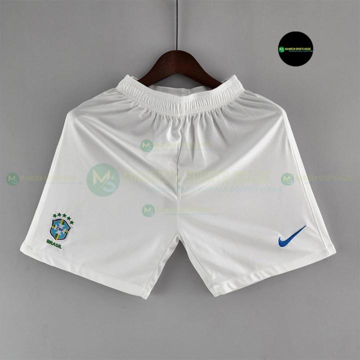 Brazil Shorts Home 21-22 Grade: AAA Men Football Shorts | Daraz.com.bd